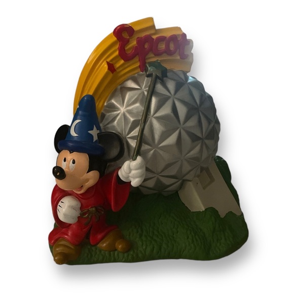 Other | Vintage Walt Disney World Mickey Mouse Fantasia Epcot Hard ...